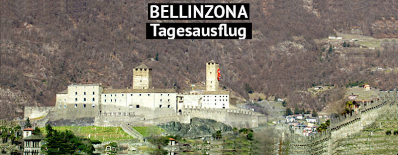 Bellinzona Sehenswürdigkeiten mit Stadtplan - Route